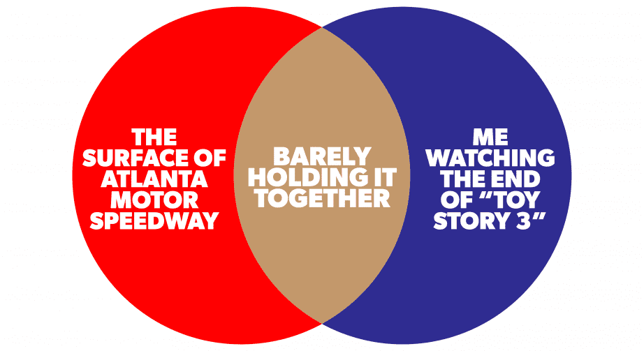 @nascarcasm recaps Atlanta in charts and graphs | NASCAR