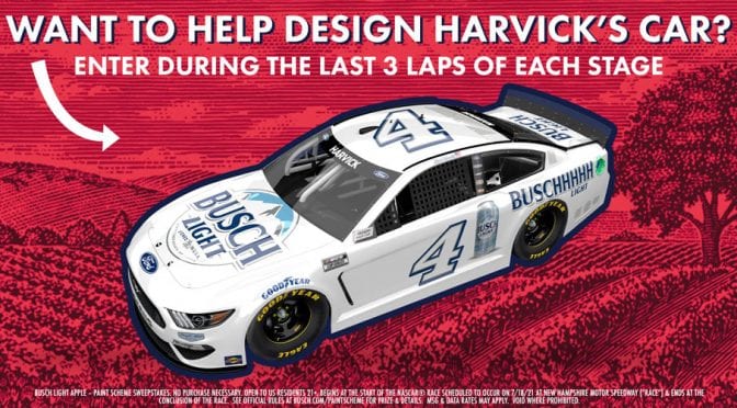 Busch wants you to design Kevin Harvick's paint scheme | NASCAR