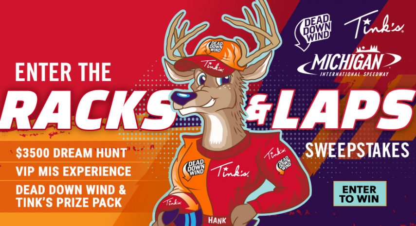 Win VIP weekend for two at Michigan in Racks & Laps Sweeps | NASCAR