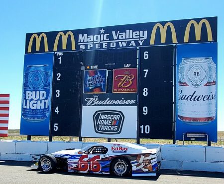 Extra travel no problem for Magic Valley Champion Eric Rhead | NASCAR