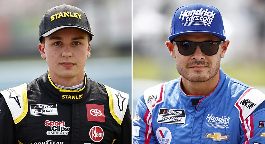 Bell gets heated about Larson's comments, 'sorry text message' | NASCAR