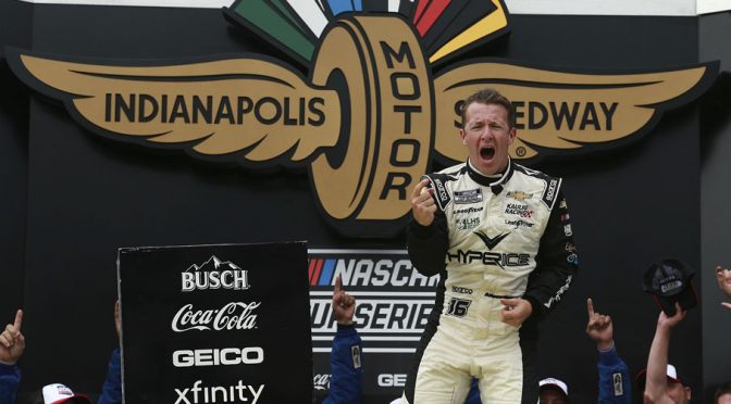 AJ Allmendinger wins at Indy Road Course in wild finish | NASCAR