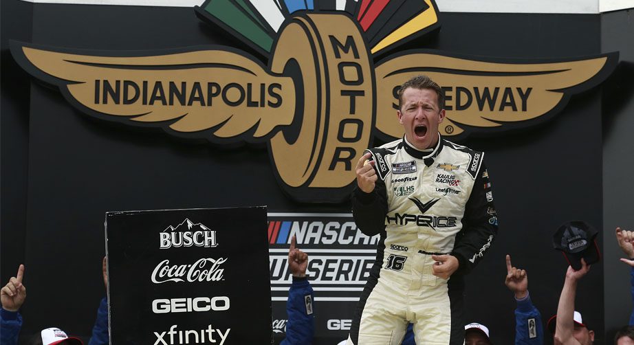 AJ Allmendinger wins at Indy Road Course in wild finish | NASCAR