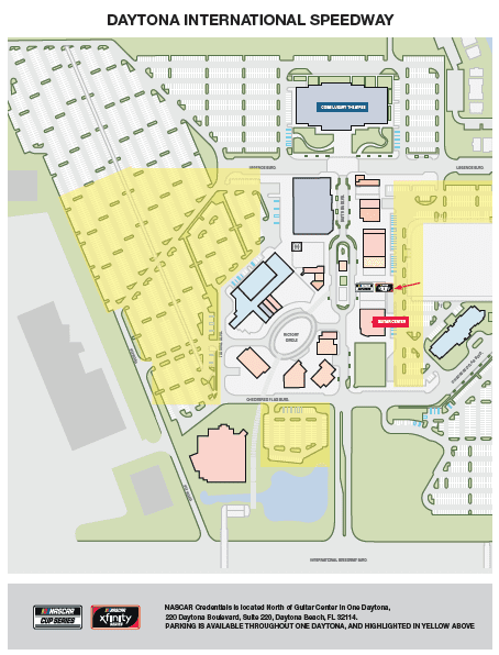 Daytona Raceway Map
