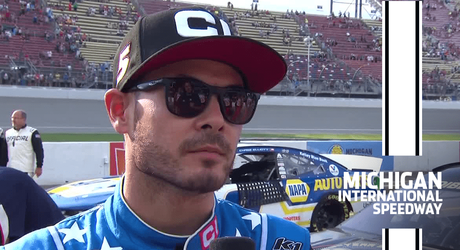 Kyle Larson 'a little too patient' at Michigan | NASCAR