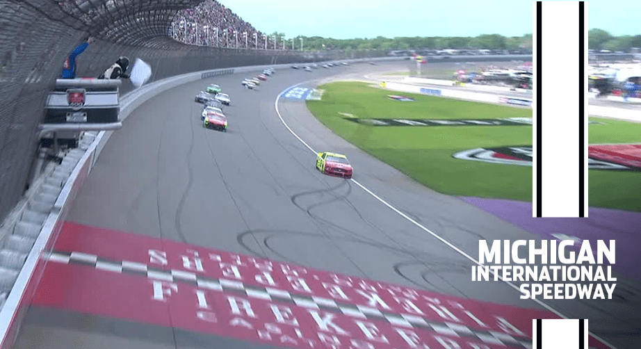 Ryan Blaney takes Michigan by a nose over William Byron | NASCAR