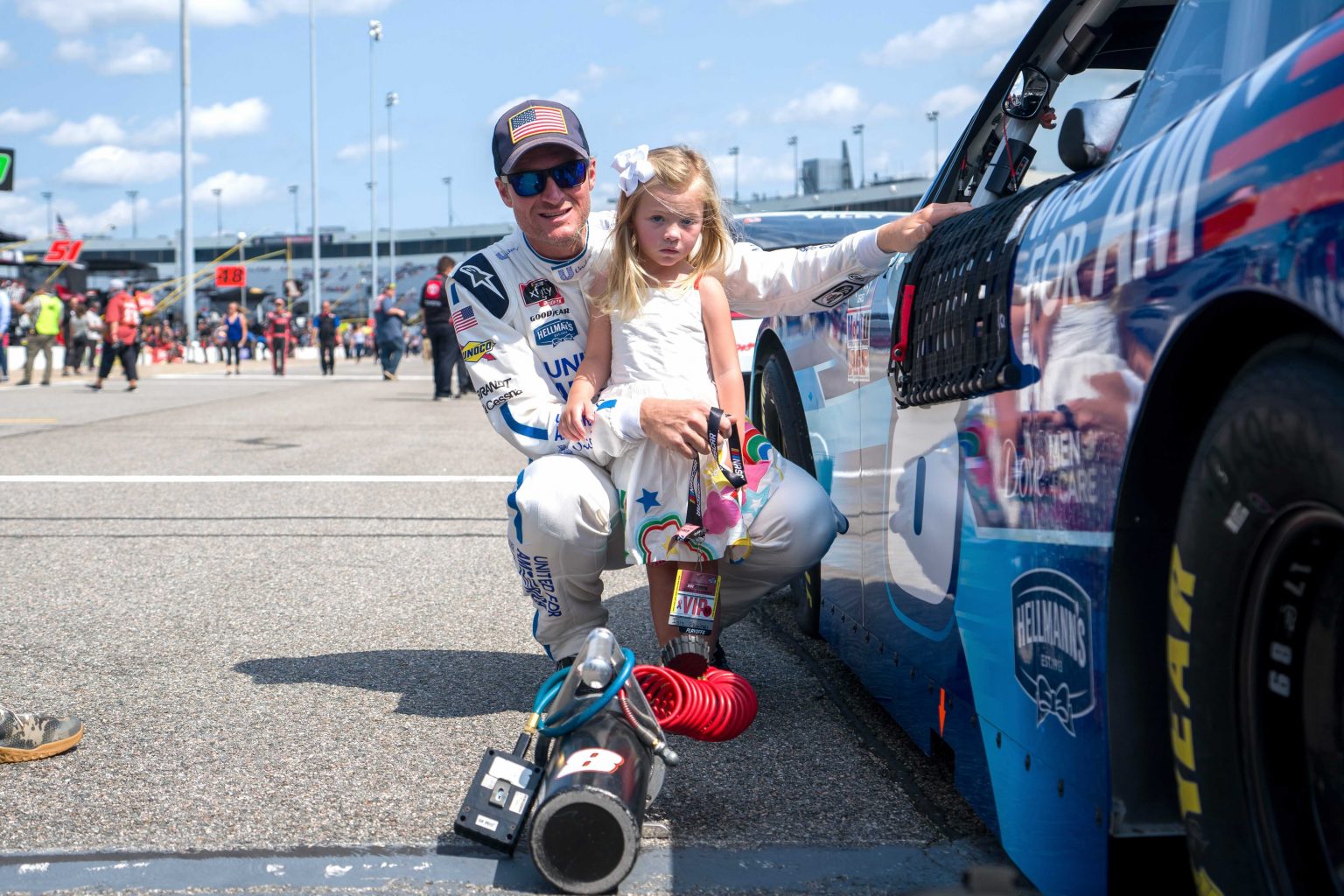 Dale Jr. enjoys time with family in lone Xfinity start at Richmond | NASCAR