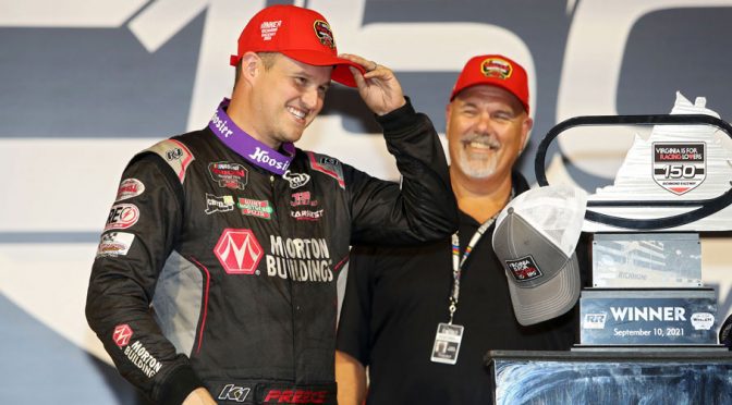 Ryan Preece claims third consecutive victory in return to Richmond ...