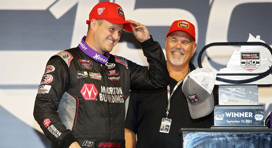 Ryan Preece claims third consecutive victory in return to Richmond ...