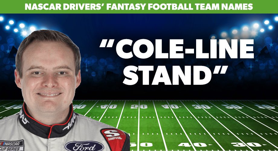 @nascarcasm: Fantasy football team names | NASCAR