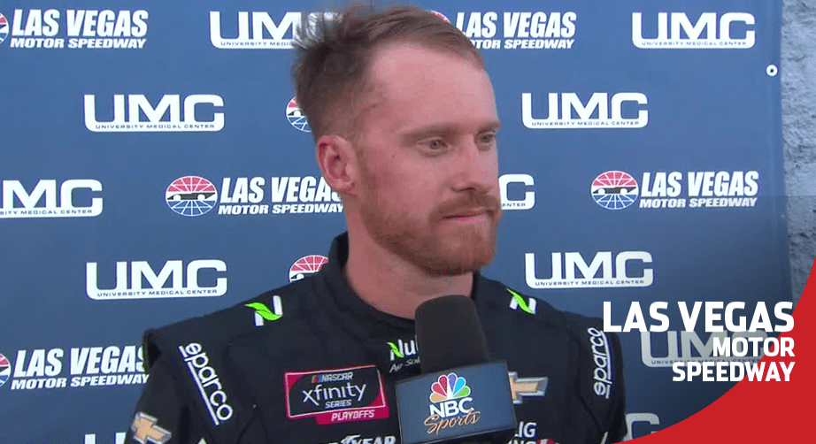 Jeb Burton: 'Not sure why we were four-wide that early' | NASCAR