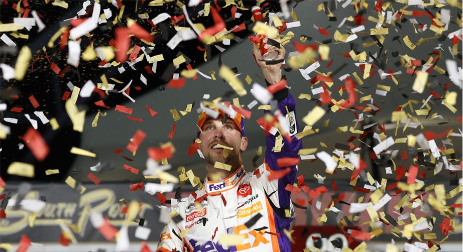 Recap: Denny Hamlin with the winning hand at Las Vegas | NASCAR