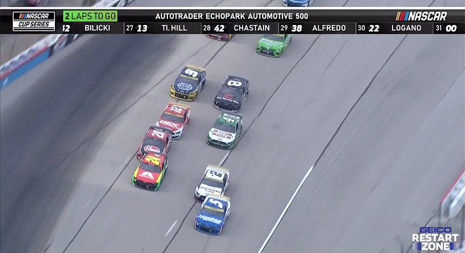 GEICO Restart Zone: How Kyle Larson mastered Texas restarts | NASCAR