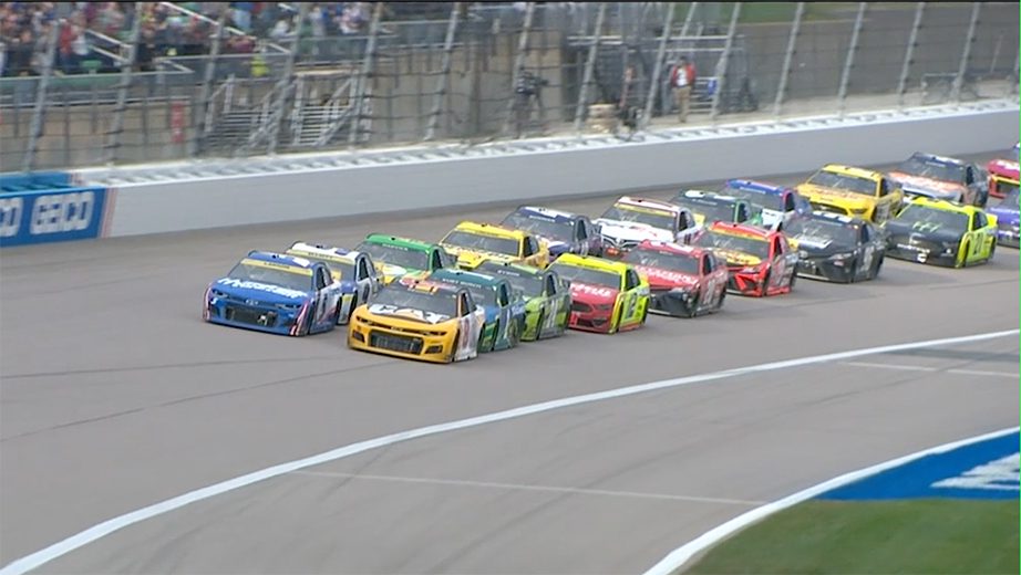 GEICO Restart Zone: Kansas restarts a game of inches | NASCAR