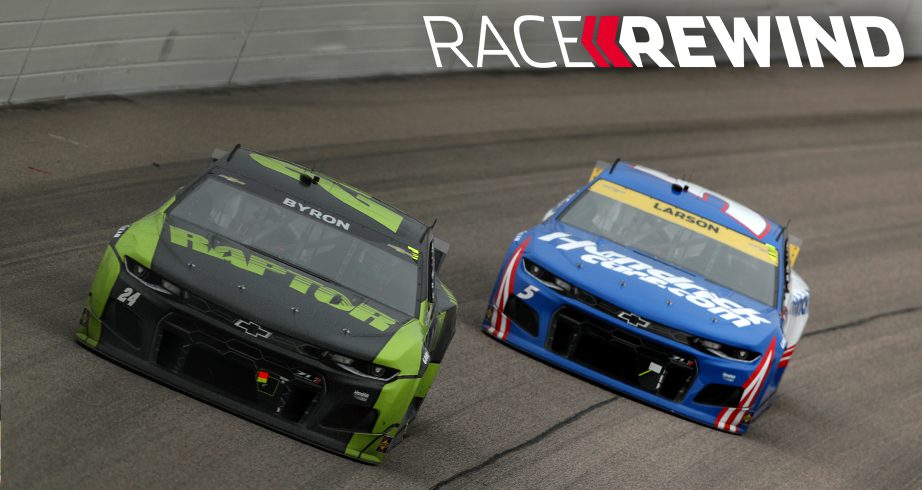 Race Rewind: Kyle Larson dominates amongst playoff shakeups at Kansas