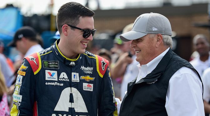 Rick Hendrick on Alex Bowman, Denny Hamlin feud | NASCAR