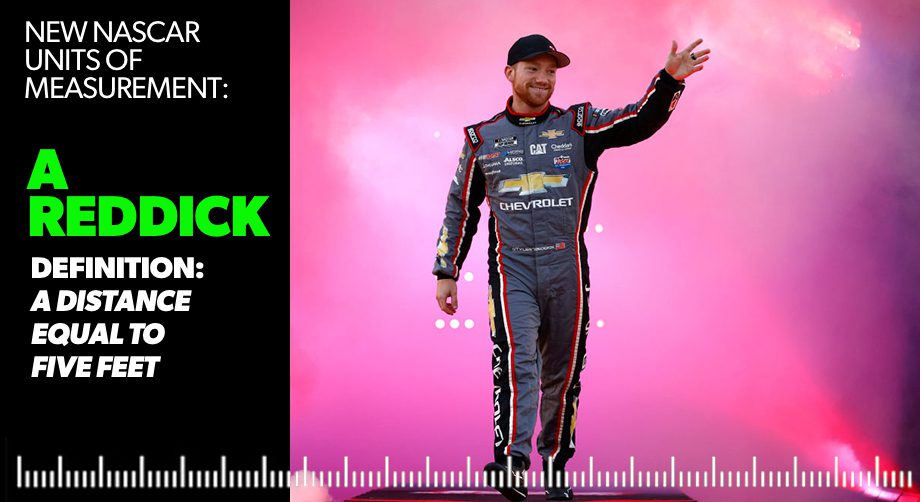 @nascarcasm: New NASCAR units of measurement | NASCAR