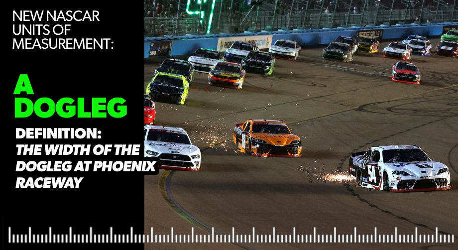 @nascarcasm: New NASCAR units of measurement | NASCAR