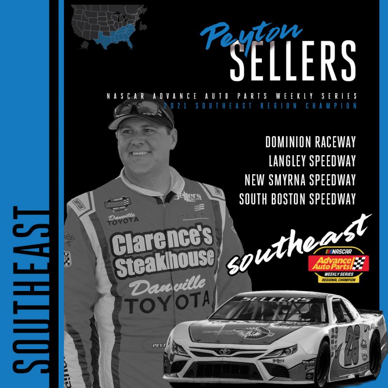 NASCAR Advance Auto Parts Weekly Series Division I regional champions ...