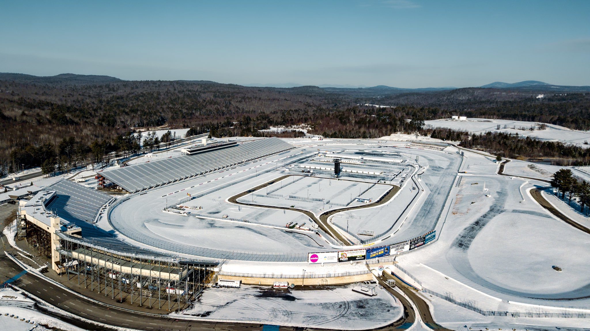 Snowy tracks of NASCAR from the 2021-22 offseason | NASCAR