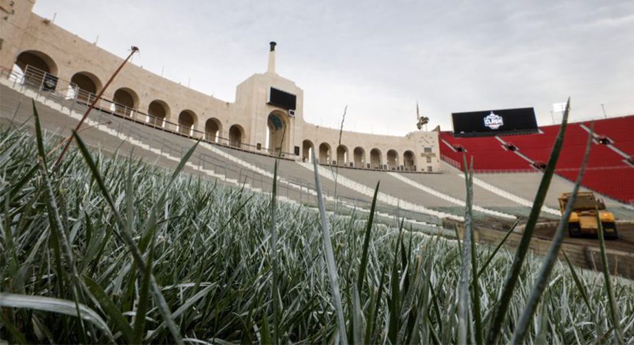 How the Coliseum became a race track - MRN - Motor Racing Network