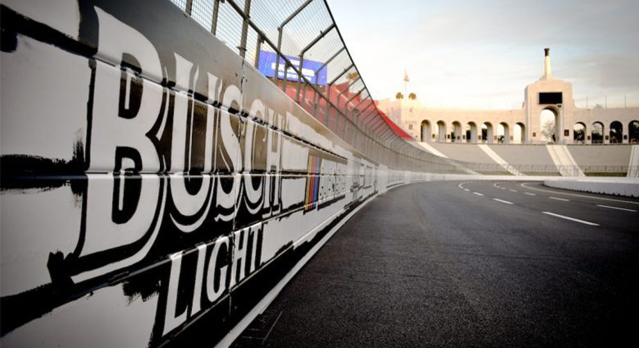 nascar track background