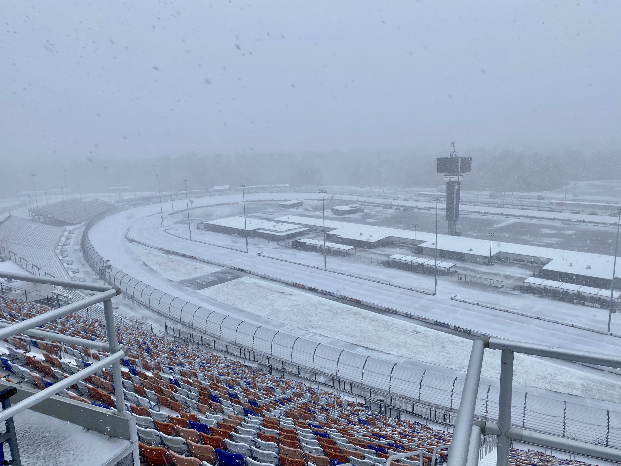 Winter Wonderland: Snowy NASCAR tracks | NASCAR