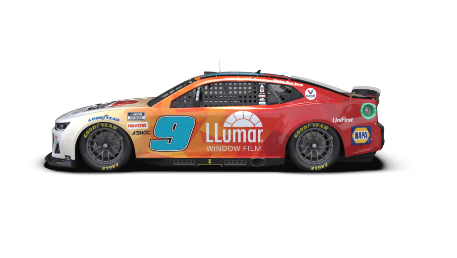 First look: Chase Elliott's 2022 No. 9 Llumar paint scheme | NASCAR