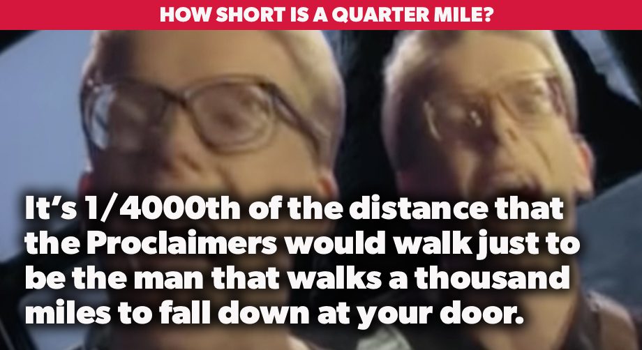 @nascarcasm: How short is a quarter mile? | NASCAR