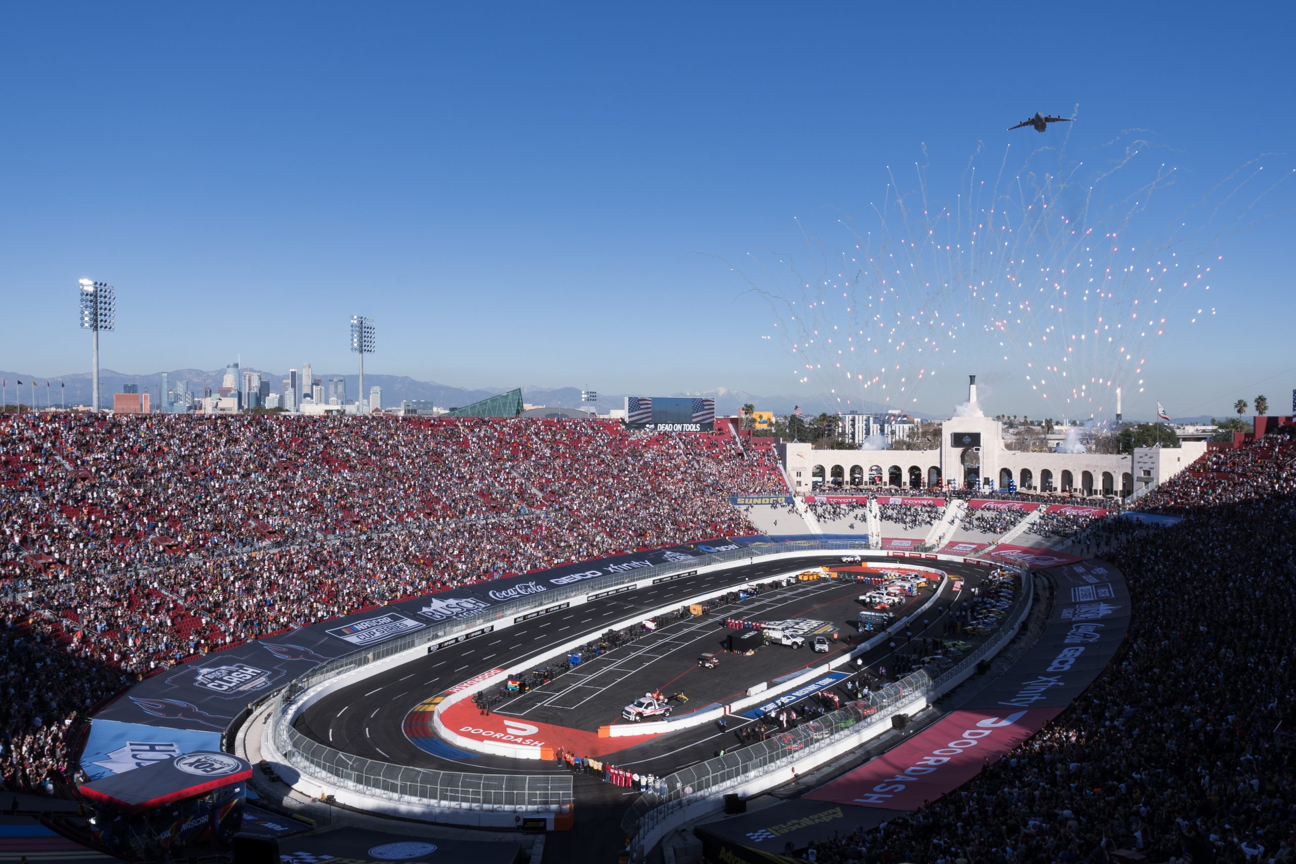 Fan photos from 2022 Busch Light Clash at the Coliseum | NASCAR