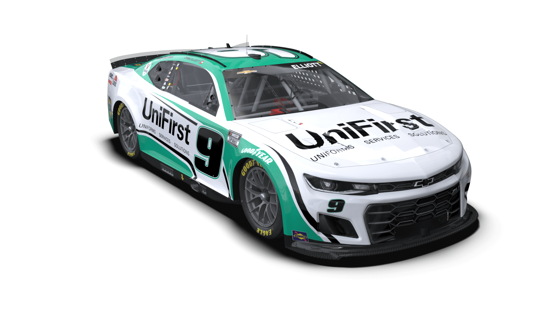 First look: Chase Elliott's UniFirst paint scheme for 2022 | NASCAR