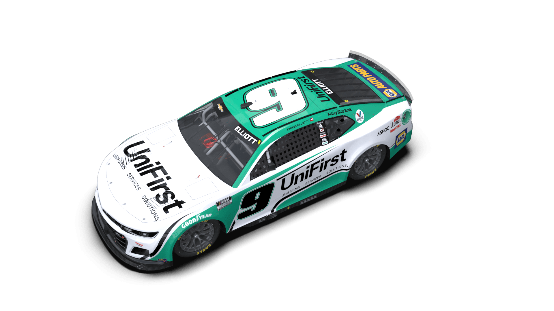 First look: Chase Elliott's UniFirst paint scheme for 2022 | NASCAR