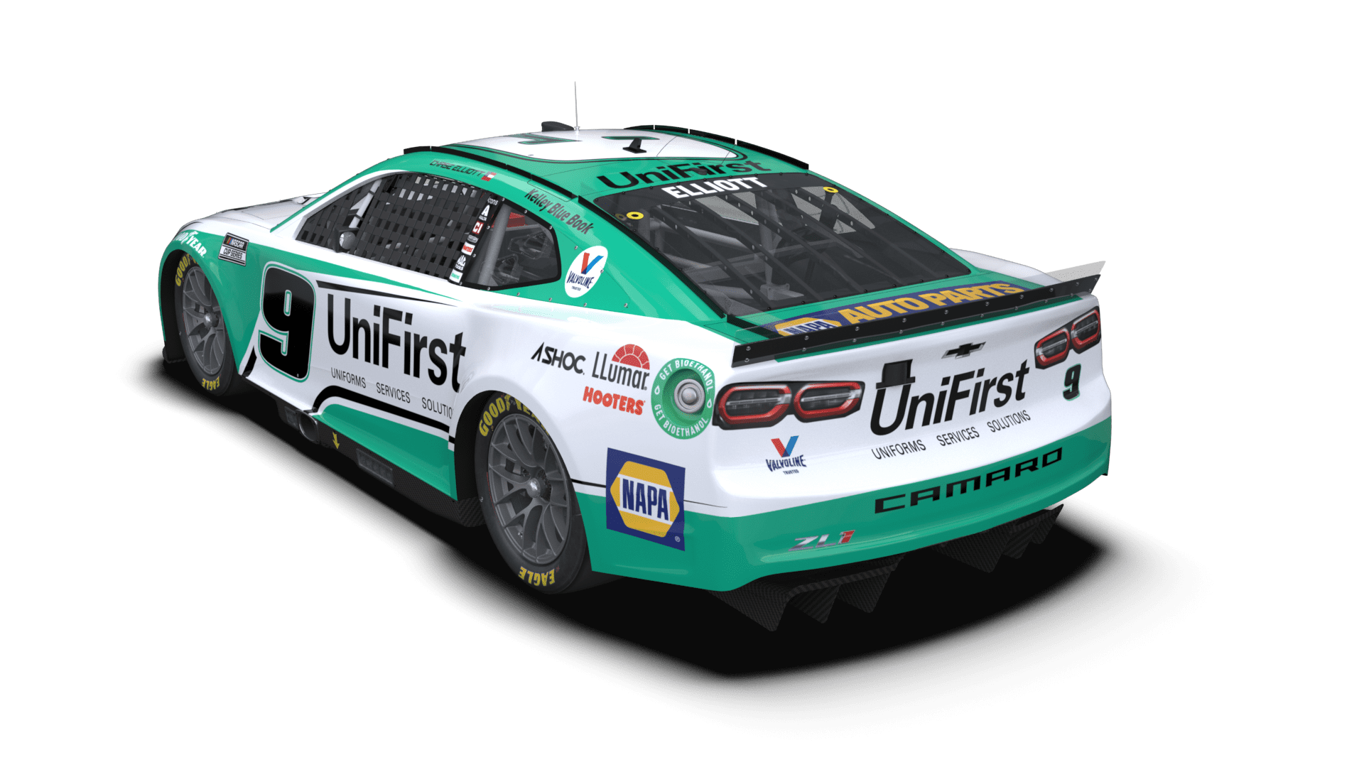 First look: Chase Elliott's UniFirst paint scheme for 2022 | NASCAR