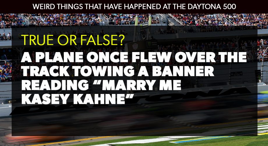 @nascarcasm's True or False: Weird Daytona 500 happenings - Official ...
