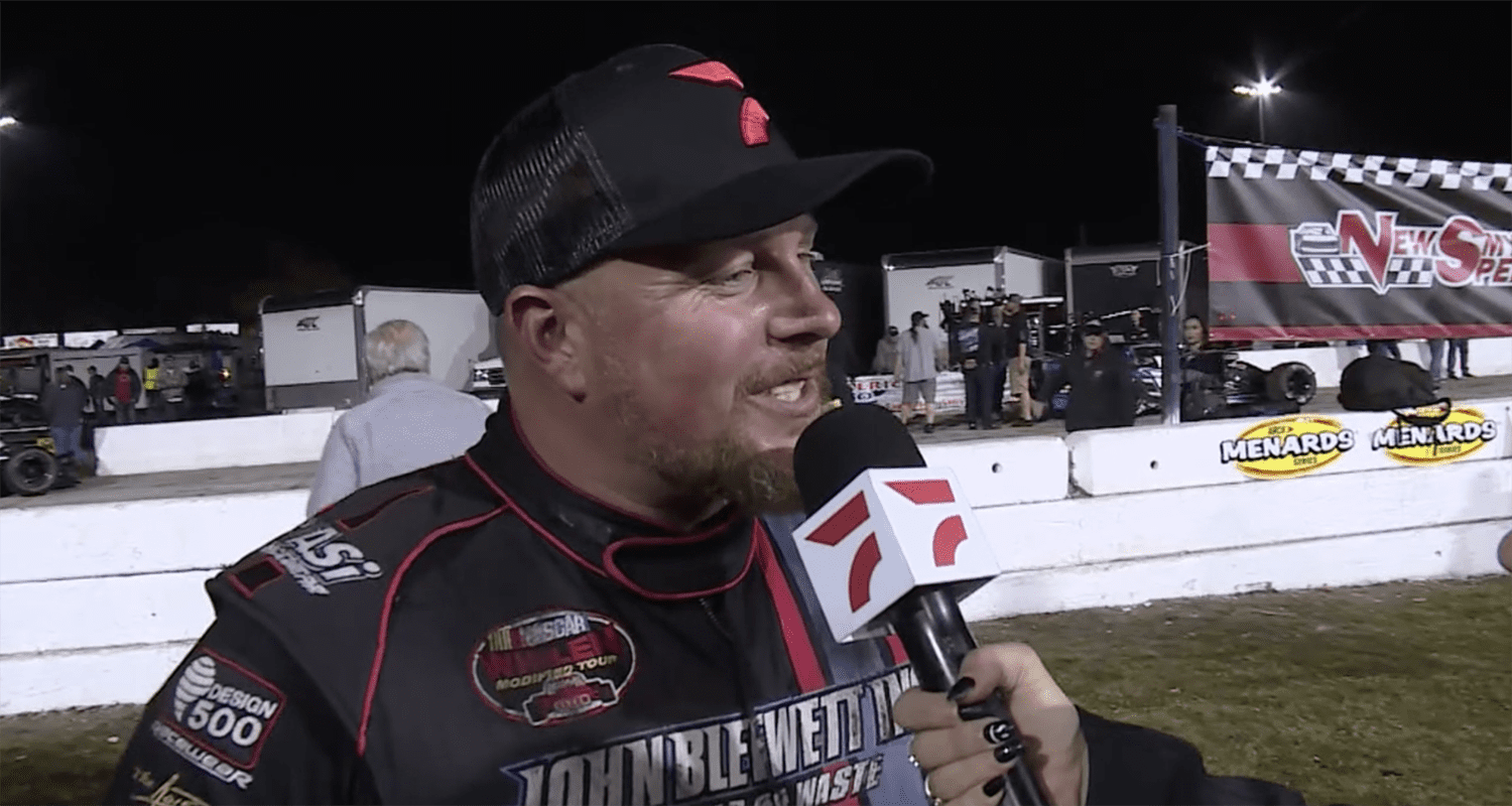 Jimmy Blewett finishes second in John Blewett III Memorial 76 at New ...