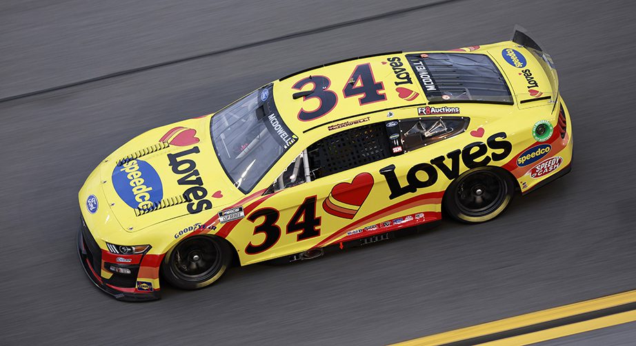 Michael McDowell paces third practice for the Daytona 500 | NASCAR