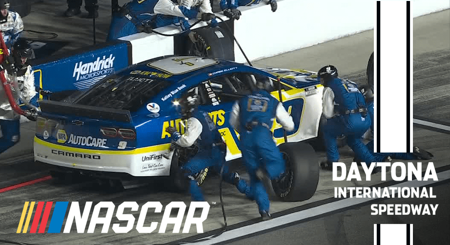 See the first in-race pit stop with the Next Gen car | NASCAR