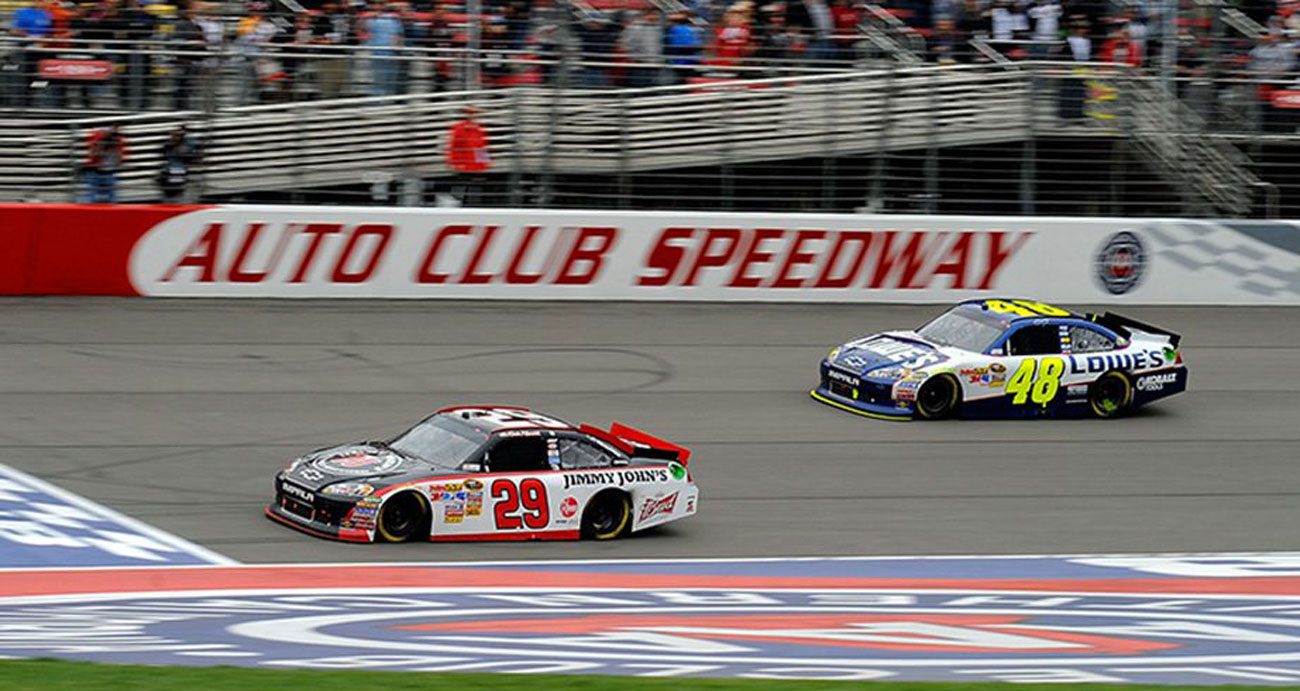 Top 10 laps leaders at Auto Club Speedway | NASCAR