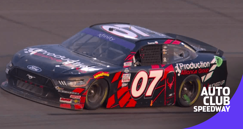 Cole Custer maintains lead in final laps, takes checkered flag | NASCAR