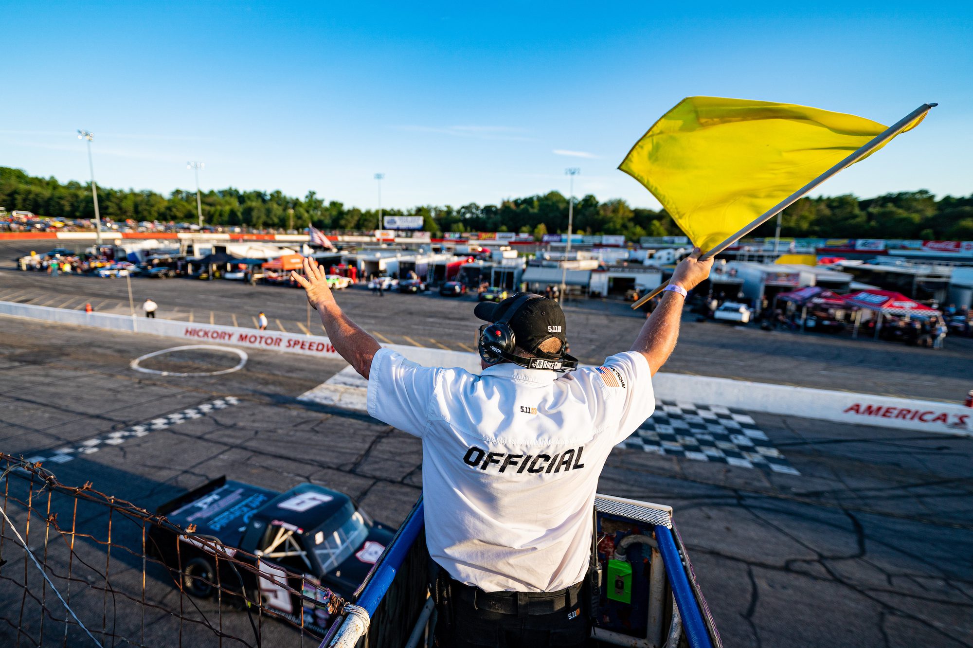NASCAR Advance Auto Parts Weekly Series racing at Hickory Motor ...