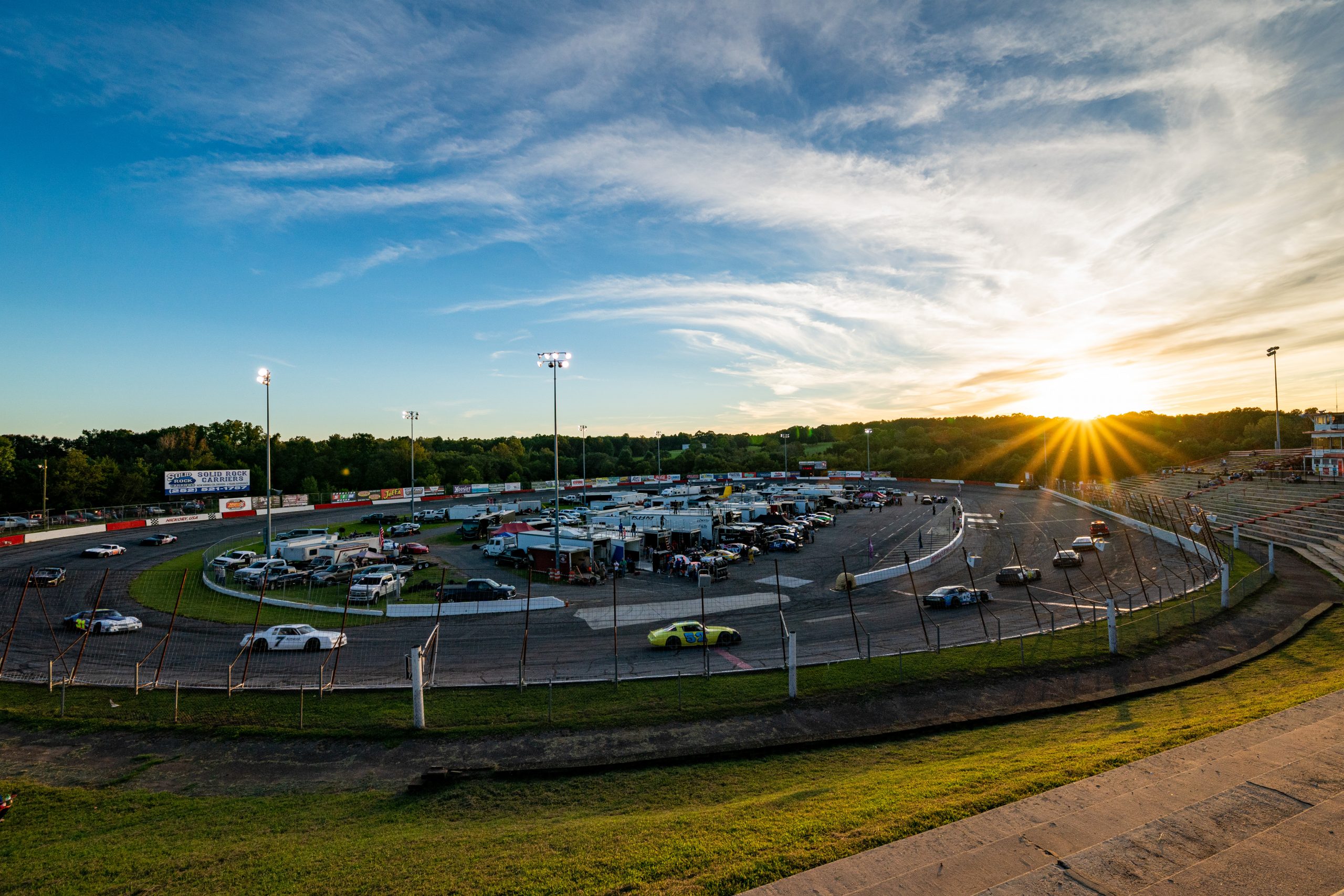 NASCAR Advance Auto Parts Weekly Series racing at Hickory Motor ...