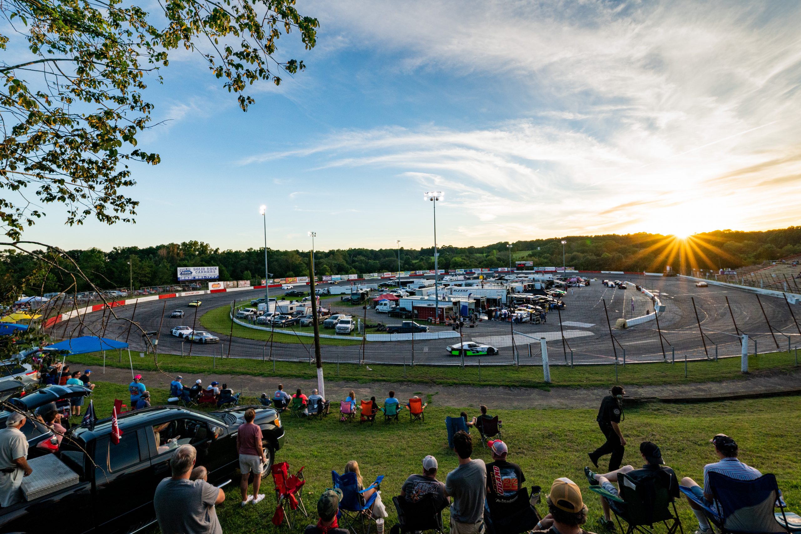 NASCAR Advance Auto Parts Weekly Series racing at Hickory Motor ...
