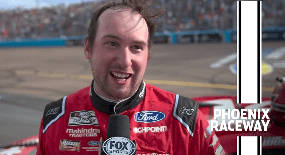 Raw emotion: Briscoe breaks down after winning Phoenix | NASCAR