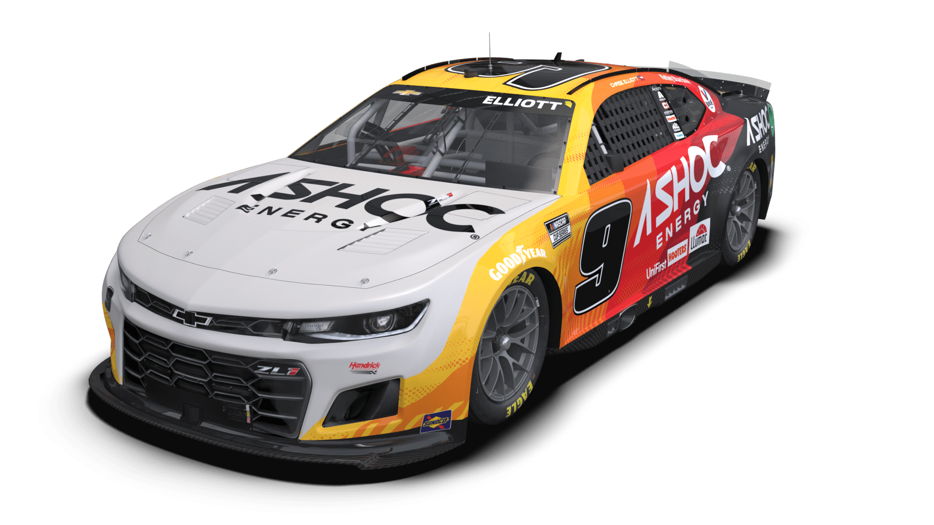 First look: Chase Elliott's No. 9 A SHOC Energy paint scheme | NASCAR