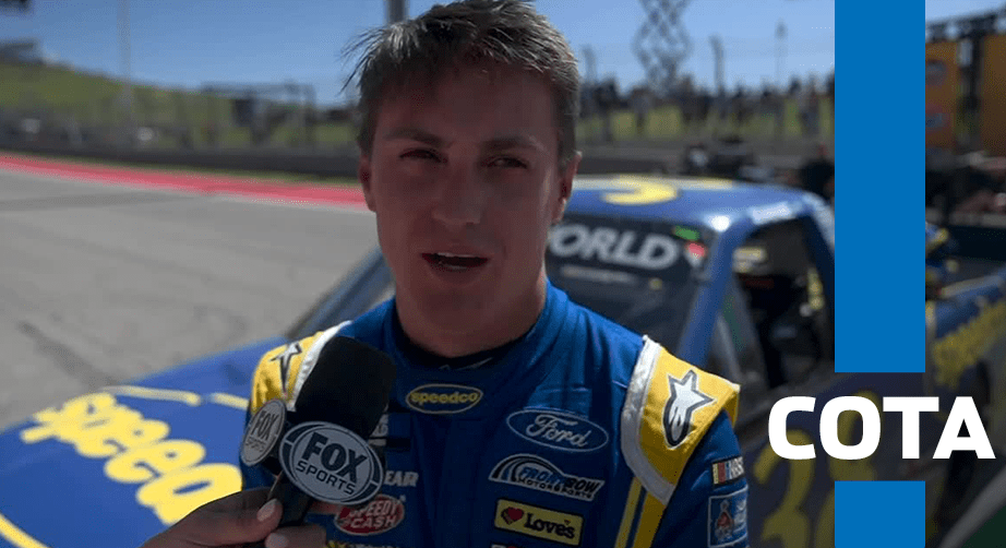 Zane Smith on COTA race: 'That was a wild one' | NASCAR