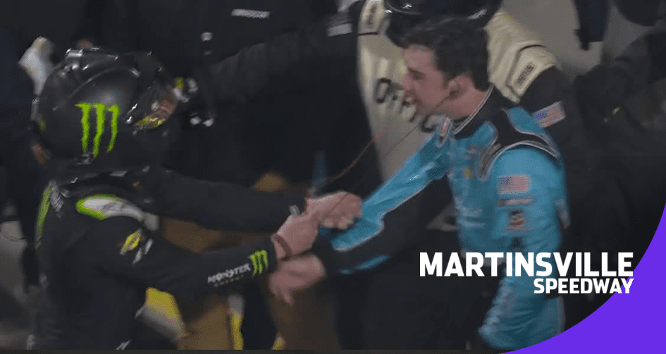 Ty Gibbs, Sam Mayer get into fight at Martinsville | NASCAR