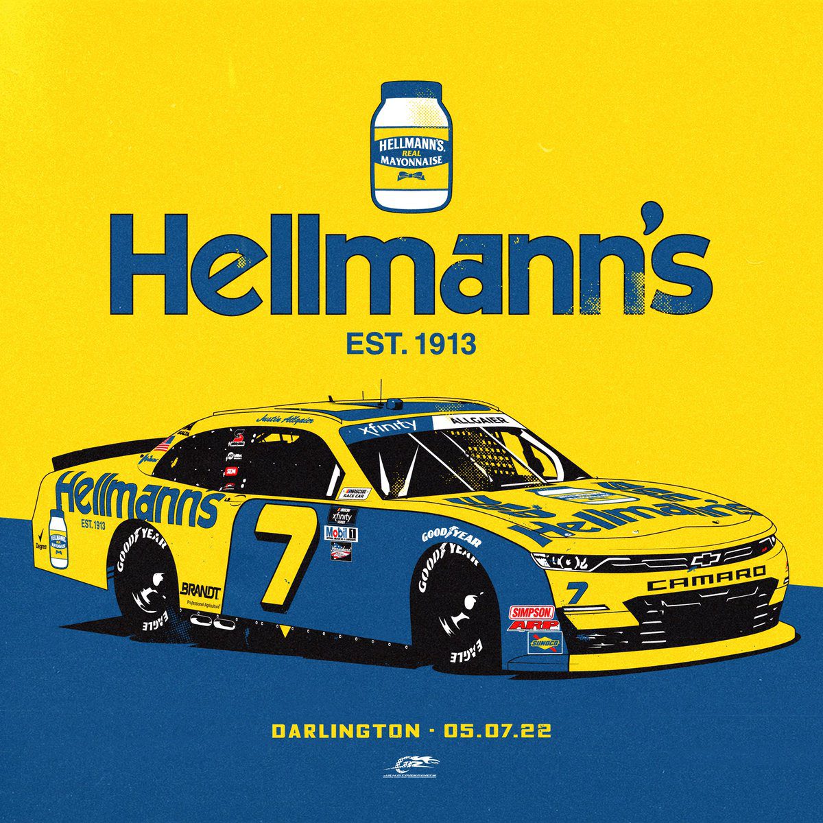 2022 Darlington throwback paint schemes | NASCAR