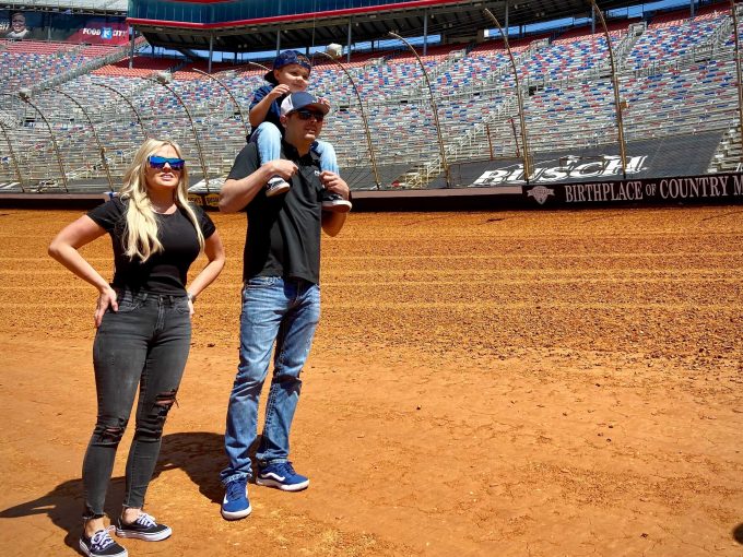 Jessica, Stewart Friesen racing together at Bristol dirt | NASCAR