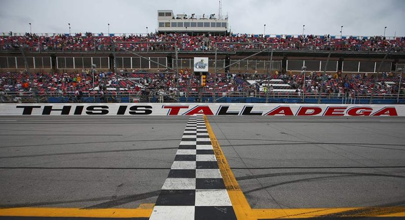 Off-center: How Talladega's start-finish line location came to be | NASCAR