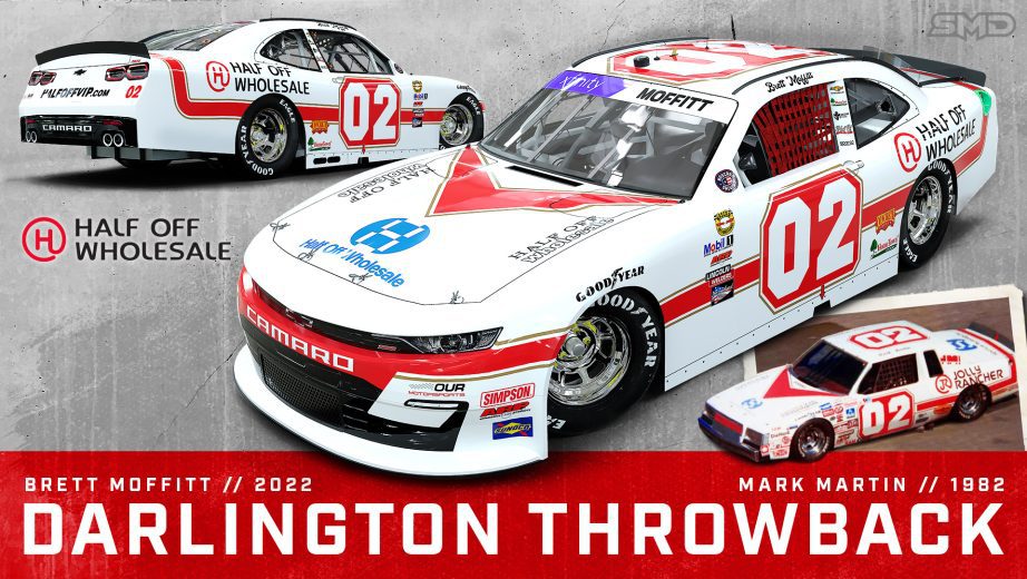 2022 Darlington throwback paint schemes | NASCAR